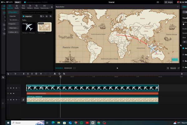 Cómo crear mapa animado CapCut ¡Gratis! – Estación de diseño ...